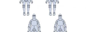 Knights Armor Cut Out – Small