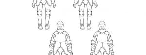 Knights Armor Template – Small