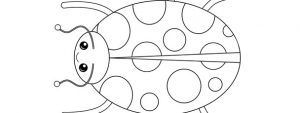 Ladybug Template – Large