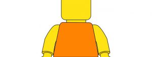 Lego Toy Character Cut Out – Large
