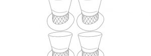 Mad Hatters Hat Template – Small