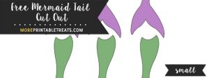 Mermaid Tail Cut Out – Small