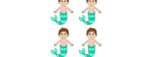 Merman Cut Out – Small