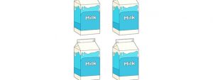 Milk Carton Cut Out – Small