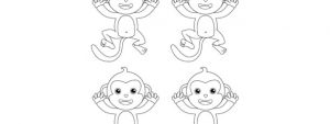 Monkey Template – Small