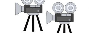 Movie Camera Cut Out – Medium