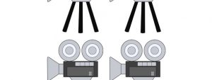 Movie Camera Cut Out – Small