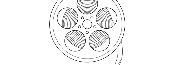 Movie Film Reel Template Large