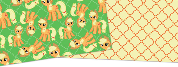 Free Printable My Little Pony Characters Theme Paper