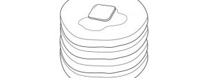Pancakes Template – Large