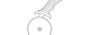 Pizza Cutter Template – Large