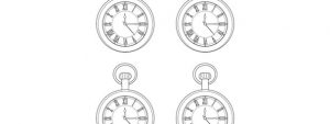 Pocket Watch Template – Small