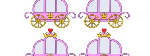 Princess Carriage Cut Out – Small