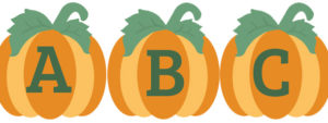 Printable Pumpkin Alphabet