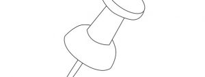 Push Pin Template – Large