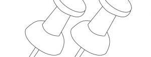Push Pin Template – Medium