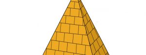 Pyramid Cut Out – Large