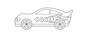 Racecar Template – Large