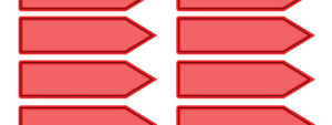 Red Arrow Flag Labels