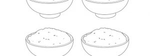 Rice Bowl Template – Small