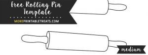 Rolling Pin Template – Medium