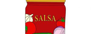Salsa Jar Cut Out – Large