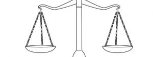 Scales Of Justice Template – Large