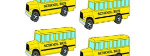 School Bus Cut Out – Small