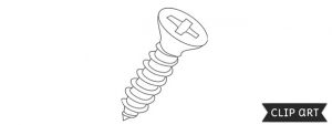 Screw Template – Clipart