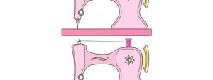 Sewing Machine Cut Out – Medium