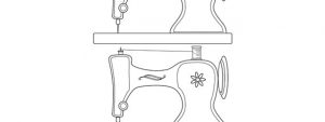 Sewing Machine Template – Medium