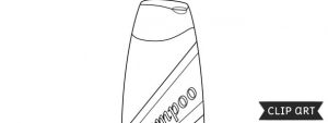 Shampoo Template – Clipart