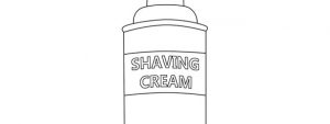 Shaving Cream Template – Large