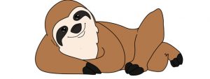 Sloth Cut Out – Large