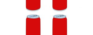 Soda Can Cut Out – Small