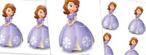 Sofia the First Posing Cut Outs