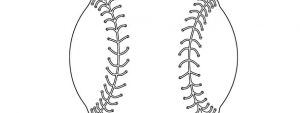 Softball Template – Large
