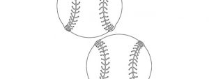 Softball Template – Medium