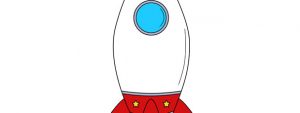Spaceship Cut Out – Large