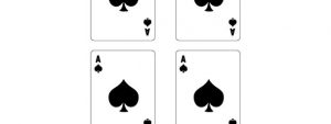 Spade Card Cut Out – Small