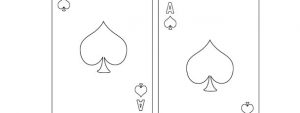 Spade Card Template – Medium