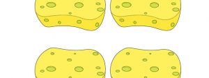 Sponge Cut Out – Small