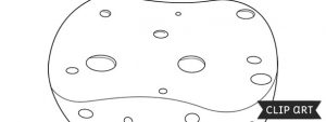 Sponge Template – Clipart
