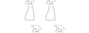 Spray Bottle Template – Small