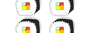 Square Sushi Roll Cut Out – Small