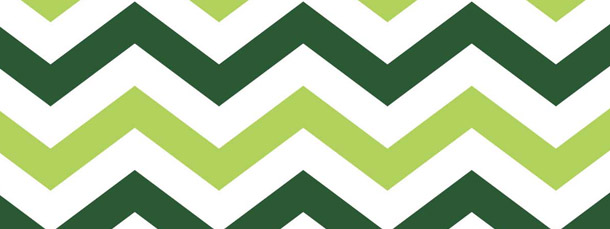 St. Patrick’s Day Chevron Scrapbook Paper