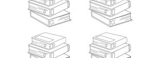 Stack Of Books Template – Small
