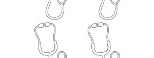 Stethoscope Template – Small