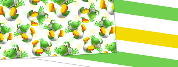 Free Printable Super Mario Bros Scrapbook Papers
