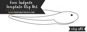 Tadpole Template – Clipart